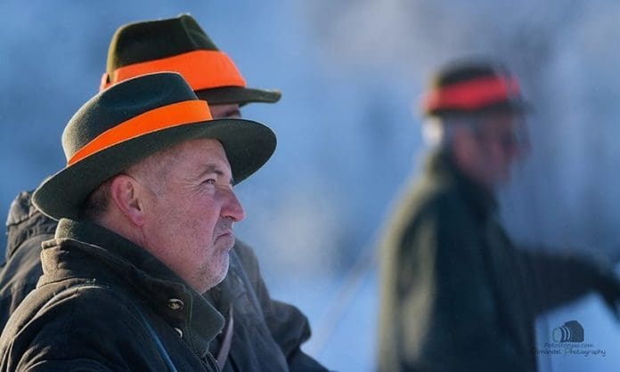 Hunting in The Snow in The Heart of Europe (Slovakia –Veľký Grob ...