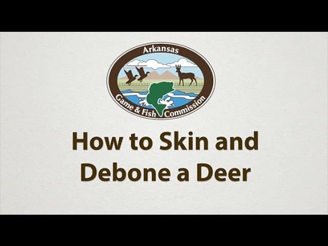 Video: How to Skin and Debone a Deer | Hunting Magazine