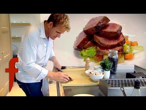 Gordon Ramsay's Venison With A Red Wine & Chocolate Sauce Recipe ...