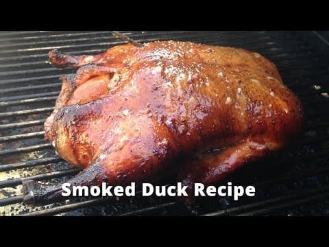 Smoked Duck Recipe | How To Smoke A Whole Duck Malcom Reed ...