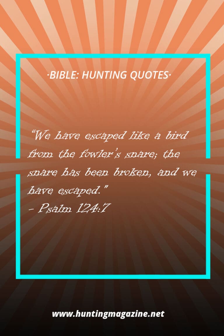 10 Hunting Quotes From The Bible | Hunting Magazine